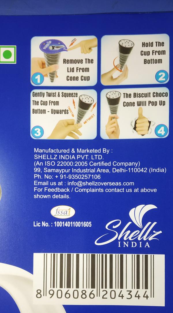 Hugs Push up the cone- Cookies & Cream | Delicious cookies & cream ...