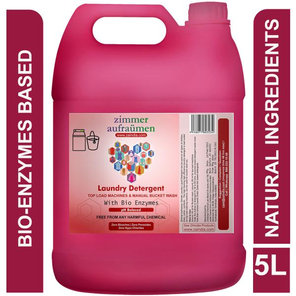 Zimmer Aufraumen Top Load Liquid Detergent (5 Liters) - JioMart