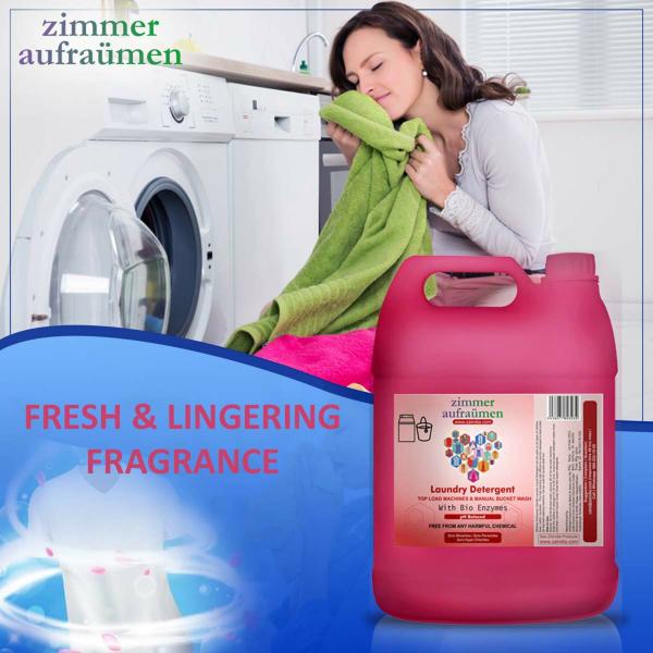 Zimmer Aufraumen Top Load Liquid Detergent (5 Liters) - JioMart