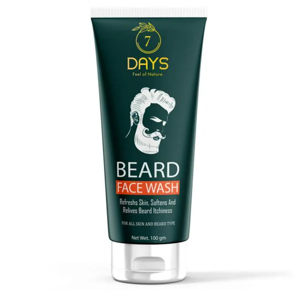 7 DAYS Men Beard Face Wash for All Skin Beard Types - 100 g - JioMart