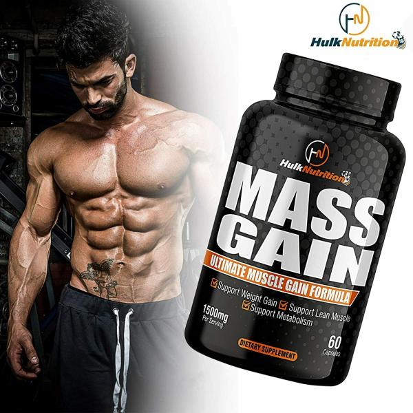 Hulk Nutrition Mass Gain Capsules (60 Capsules) - JioMart