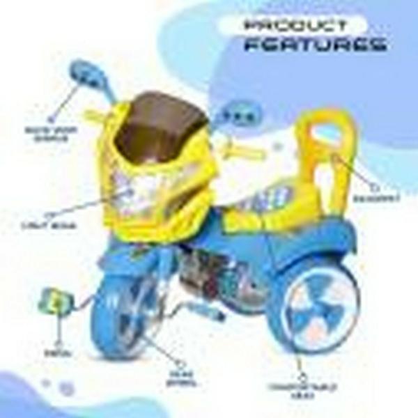 Smiley Bell Stylish Kids Tricycle , tricycles , Kids Cycle , Ride on ...