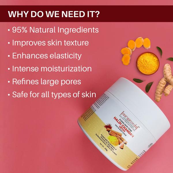 Aryanveda Haldi Chandan Ubtan Face & Body Scrub With Turmeric ...