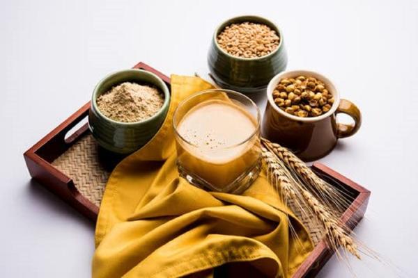 SHIVA'S PREMIUM JAU CHANA MIX SATTU | HEALTHY DRINK | ROASTED BARLEY ...