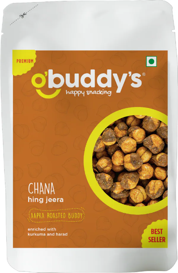 O'Buddy's - Roasted Chana with Hing & Jeera - Bhuna Chana with ...