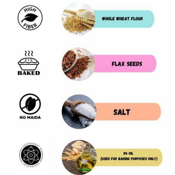 Healthy Baked Wheat Mathri (Flax Seed) 1 Kg - JioMart