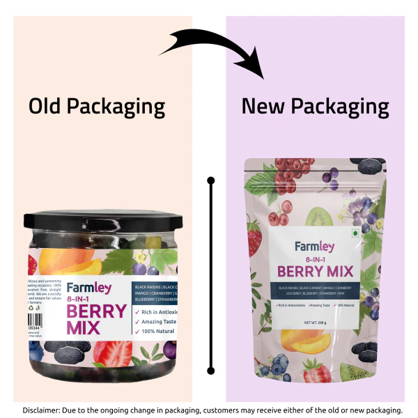 Farmley 8 in 1 Tasty Berry Mix Rich in Antioxidants 200 g - JioMart