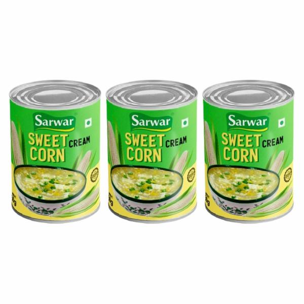 Sarwar Sweet Corn Cream Style 850 Gram(Pack of 3) - JioMart