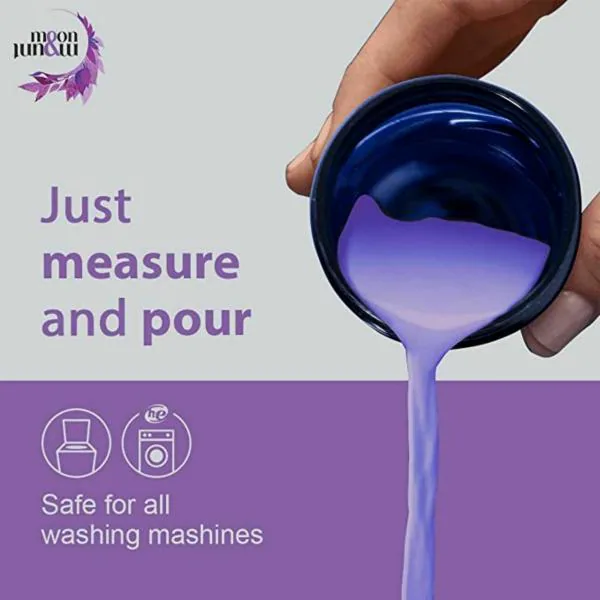 Moon&Mount Lavender Front Load Fabric Liquid Detergent 5L - JioMart