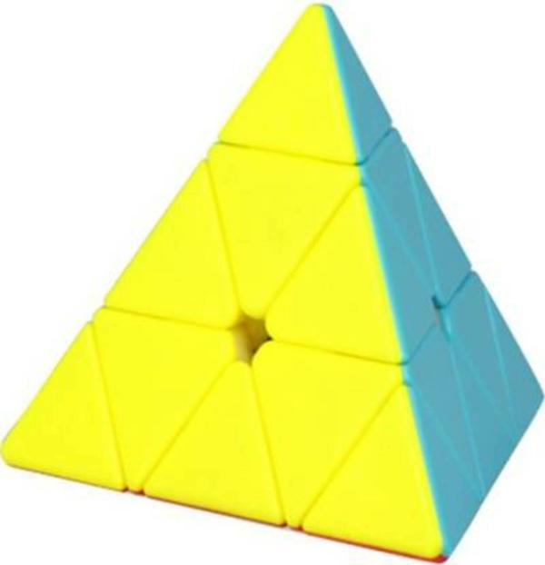 Super Smooth Sticker less Pyramid Speed Triangle Cube Magic Cube - JioMart