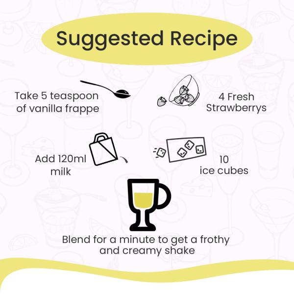 GOOD+MOORE Low-Calorie Vanilla Frappe Powder | Instant Powdered Coffee ...