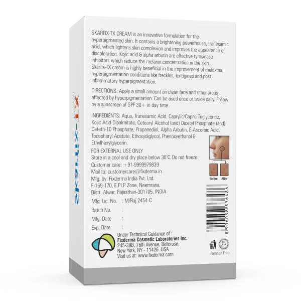 Fixderma SKARFIX -TX Cream 30gm - JioMart