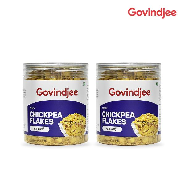 Govindjee Tasty Chickpea Flakes | Chana Malai | Ready to eat Snacks ...