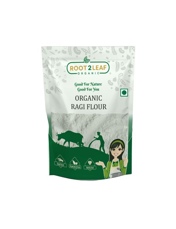 Root2leaf Organic Ragi Flour 500gm - JioMart