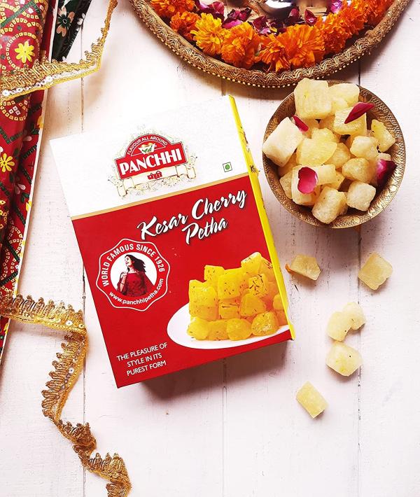 PANCHHI kesar cherry Petha | Agra Special | Ash Gourd sweet_400 GM ...