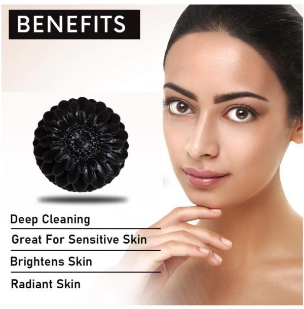 Badahair Activated Charcoal Bath Soap, 95 G (Pack Of 3) - JioMart