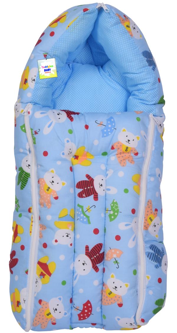 Toddylon New Born Baby Net Bed & Sleeping Bag Combo Gift Set - JioMart