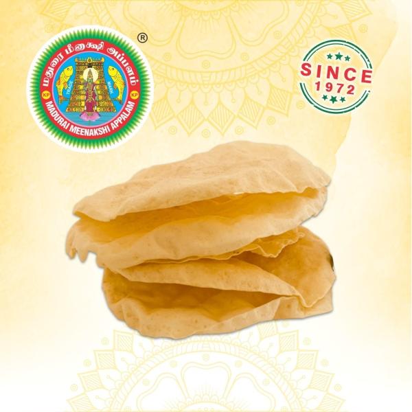 Madurai Meenakshi Appalam -150 Gm No. 4 (4.0" Round) Pack of 3 - JioMart