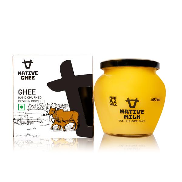 Native Milk - Pure A2 Cow Ghee | With A2 Milk Protein | Pure Desi Gir ...
