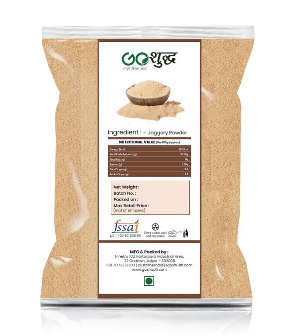 Goshudh Best Quality Jaggery Powder-5Kg (Packing) Gudh (5000 g) - JioMart