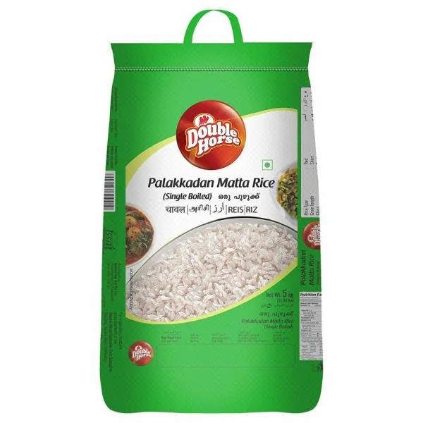 Double Horse Palakkadan Matta Rice | Single Boiled Rice | Traditional ...