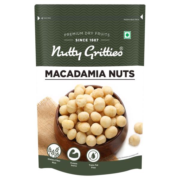 Nutty Gritties Macadamias - 100g - JioMart