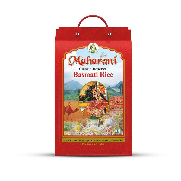 Maharani Classic Reserve Basmati Rice 5 Kg - JioMart