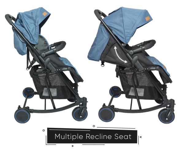 R For Rabbit Rock N Roll Blue Baby Stroller - JioMart