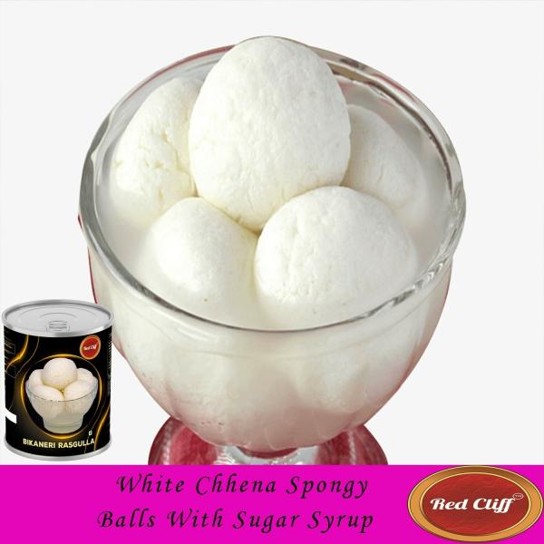 RED CLIFF Bikaneri Rasgulla 20 Pcs | Traditional Sweets | Tin Pack (800 ...