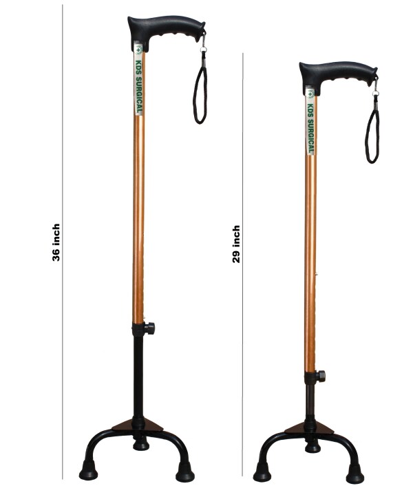 Kds Surgical 3 Leg Copper Dori Height Adjustable Men/Women/Old Age ...