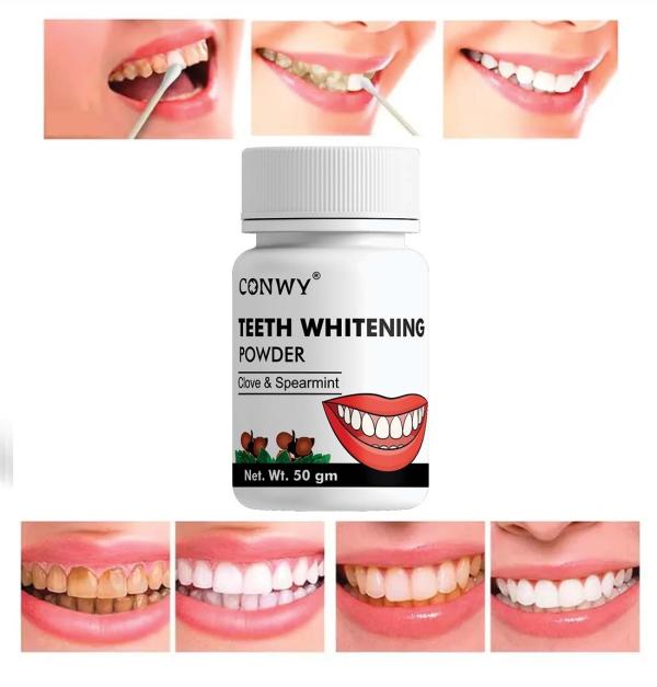 CONWY 100% Organic Triphala, Black Pepper, Morthuthu Based Teeth ...