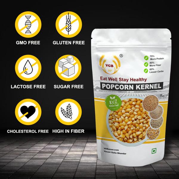 VGBNP Popcorn Seeds & 100% Popping Kernels-Butterfly Popcorn Maize ...