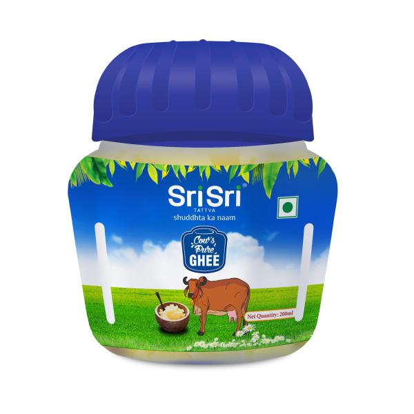 Sri Sri Tattva Cow Ghee - Pure Cow Ghee for Better Digestion and ...