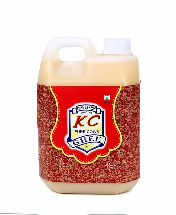 KC Cow Desi Ghee 2 Litre Clarified Butter Danedar Ghee 100% Pure Lab ...
