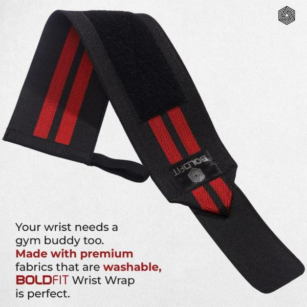 BOLDFIT Wrist Band for Men & Women, Wrist Supporter for Gym. Wrist Support - JioMart