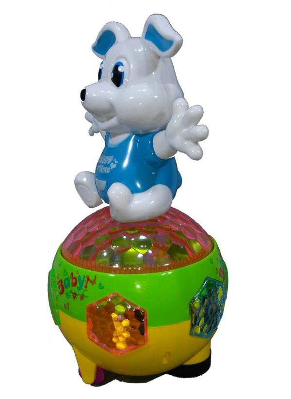 Halo Nation Multicolor Dancing Rabbit with 4D Lights and Sound - JioMart