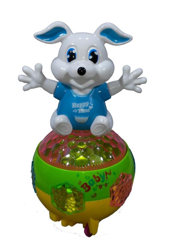 Halo Nation Multicolor Dancing Rabbit with 4D Lights and Sound - JioMart