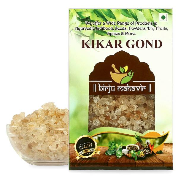 BrijBooti Babool Gond For Ladoo - Kikar Gond - Gum Arabic - Babul Gond ...