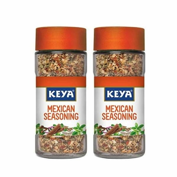Keya Mexican Seasoning | Glass Bottle | Premium Herbs and Spices 50 Gm ...