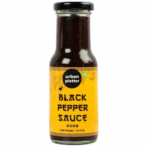 Urban Platter Black Pepper Sauce, 240g - JioMart