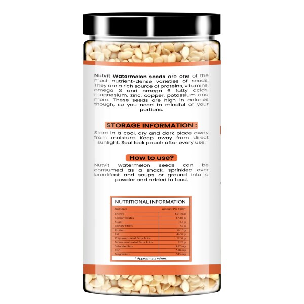 Nutvit Watermelon Seeds 500g - Magaj Seeds | Raw Watermelon Seeds for ...