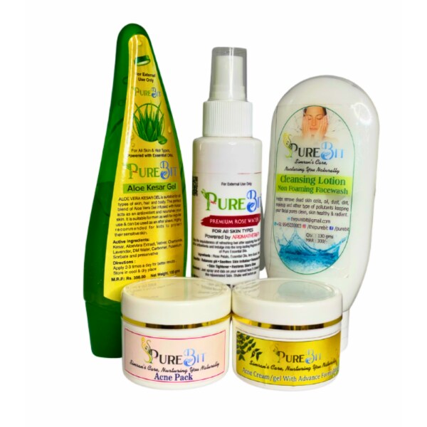 PUREBIT Skin Care Combo : Best Acne Treatment For Dry Skin - JioMart