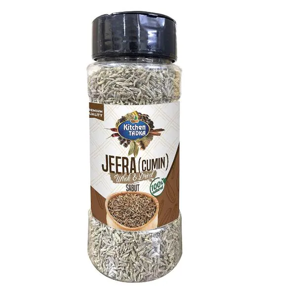 KITCHEN TADKA |Organic Jeera|Cumin Seeds|Whole|Sabut|Pack of 2|125gm ...