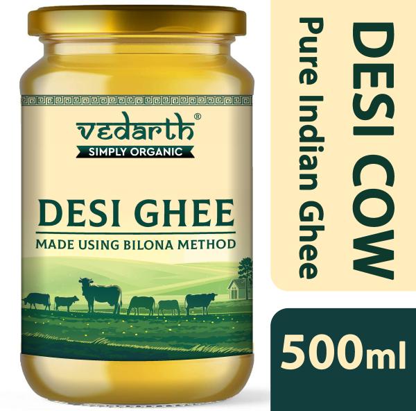 Desi Cow Ghee 500ml Hand Made by Traditional Method - Rich in Taste ...