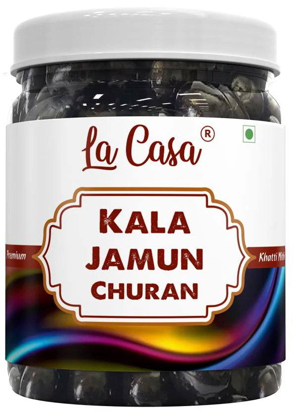 La Casa Kala Jamun Churan with added Spices | Mukhwas Digestive goli ...