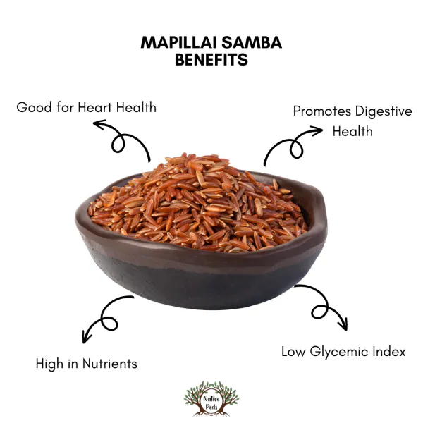 Native Pods Mapillai Samba Rice 1Kg - Traditional Samba Rice, Low GI ...