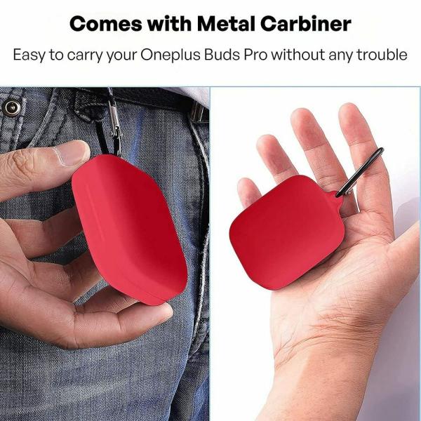 Inclu Silicone Front And Back Case With Keychain For Mivi Duopods A25 ...