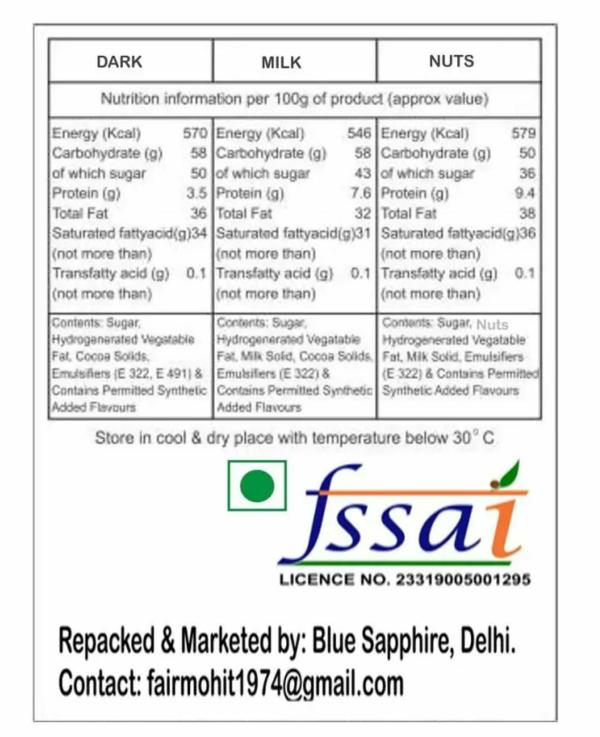 Kinoki Gift Set of 3 Premium Chocolate Bars - JioMart