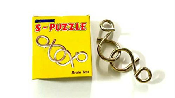 silver puzzle , brain teaser - JioMart