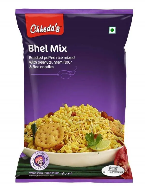 Chheda's Bhel Mix - Roased Puffed Rice, Peanuts, Besan Sev - Sev ...
